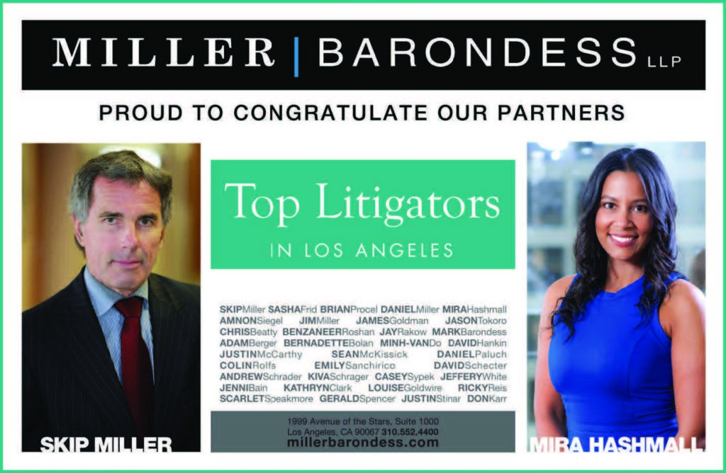 Mira Hashmall and Skip Miller Honored as 2019 Top Litigators & Trial ...